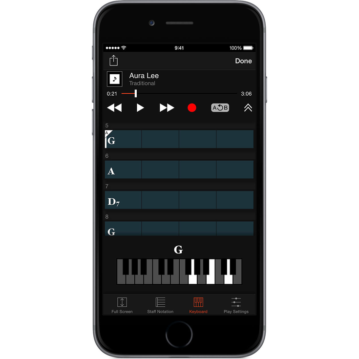 Chord Tracker - Overview - Apps - Products - Keyboard Instruments ...