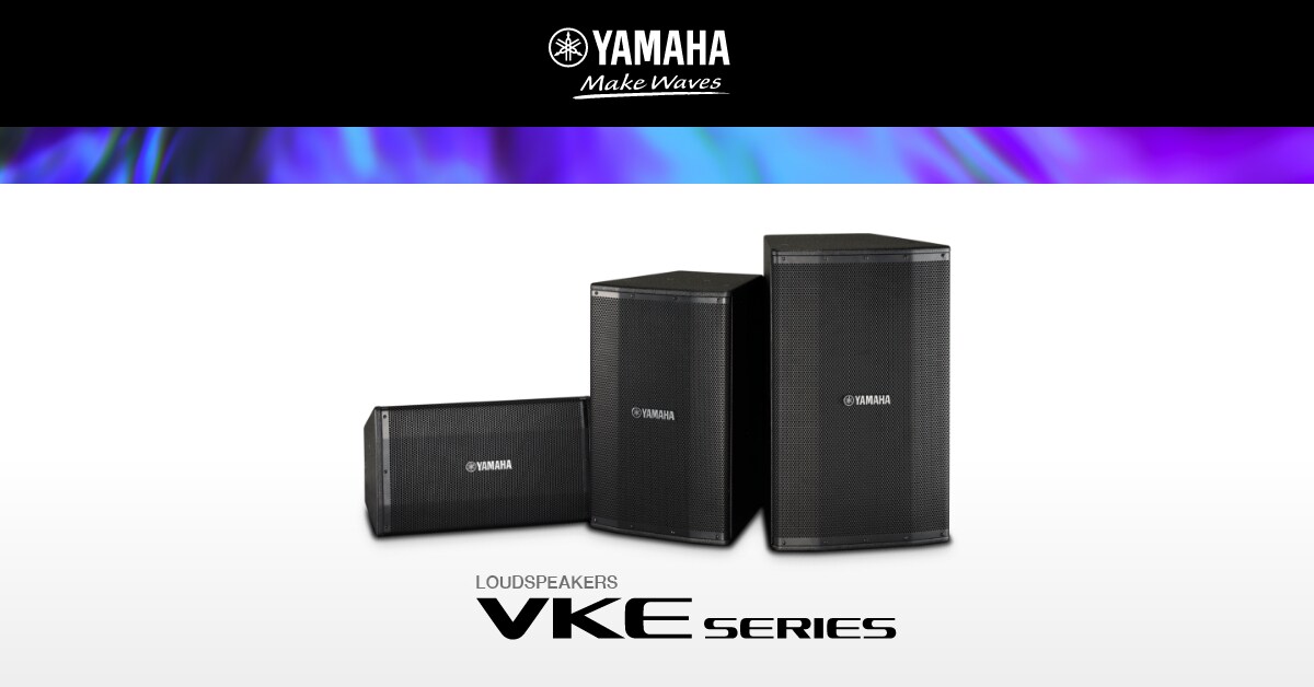 VKE Series - Specs - Speakers - Products - Audio - Yamaha - Business ...