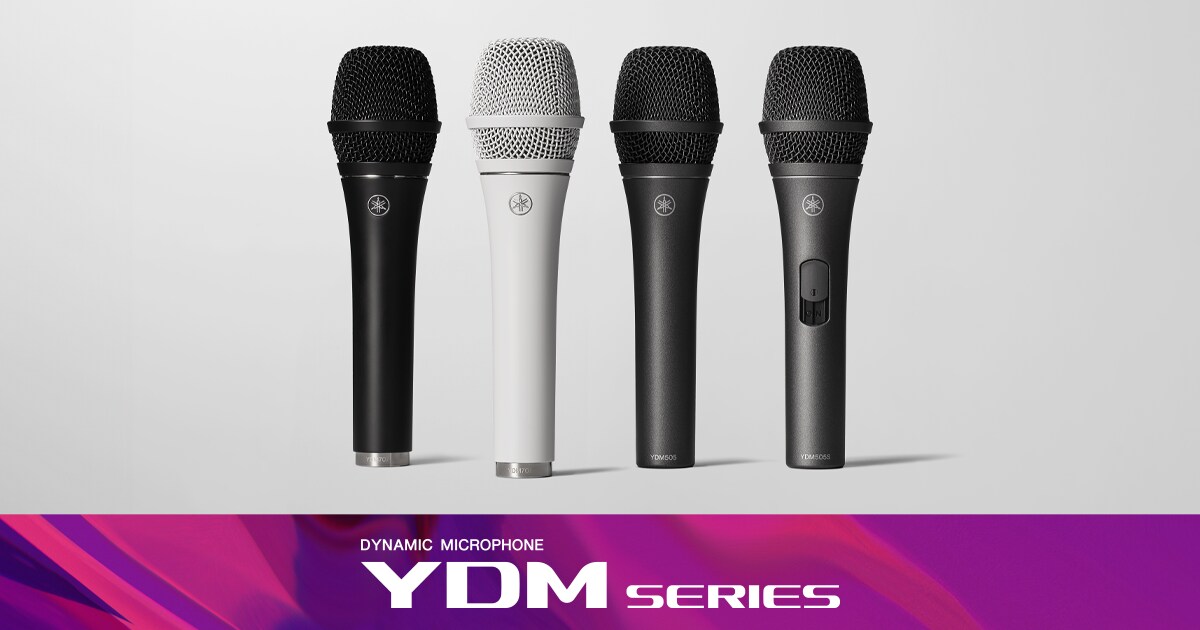 YDM Series - Specs - Microphones - Products - Streaming & Gaming - Audio - Yamaha - Africa ...