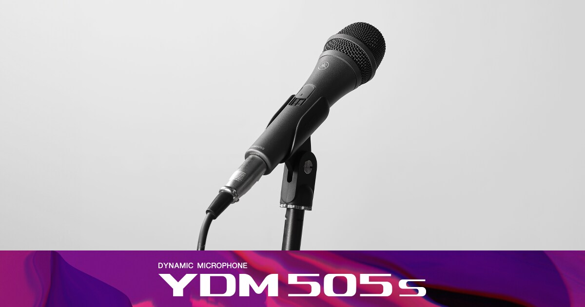 YDM505S - Overview - YDM Series - Microphones - Products - Audio - Yamaha - Business - Africa ...