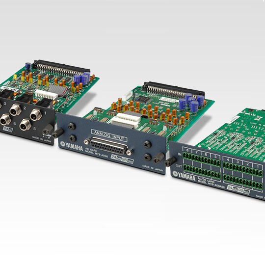 Analog Cards - Overview - Interfaces - Products - Audio - Yamaha - Business - Africa / Middle ...