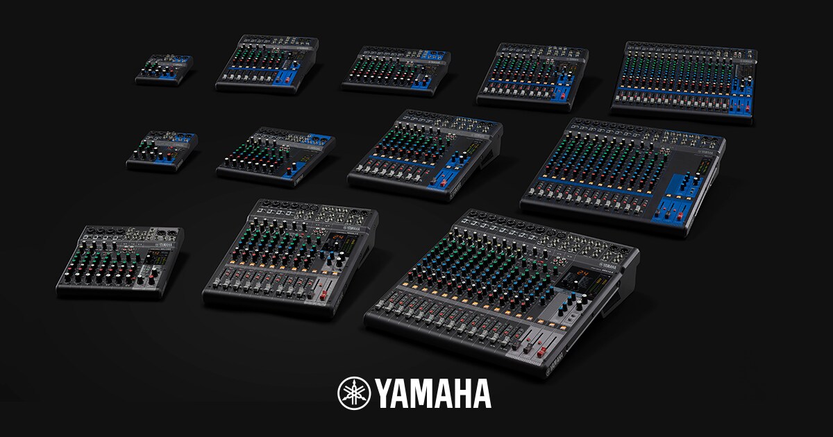 Mixers - Products - Music & Audio Production - Audio - Yamaha - Africa ...